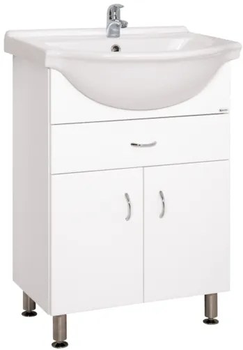 Keramia Pro koupelnová skříňka s umyvadlem 60x50 cm bílá PRO60Z