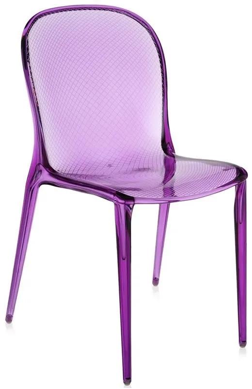 Výprodej Kartell designové židle Thalya (fialová)