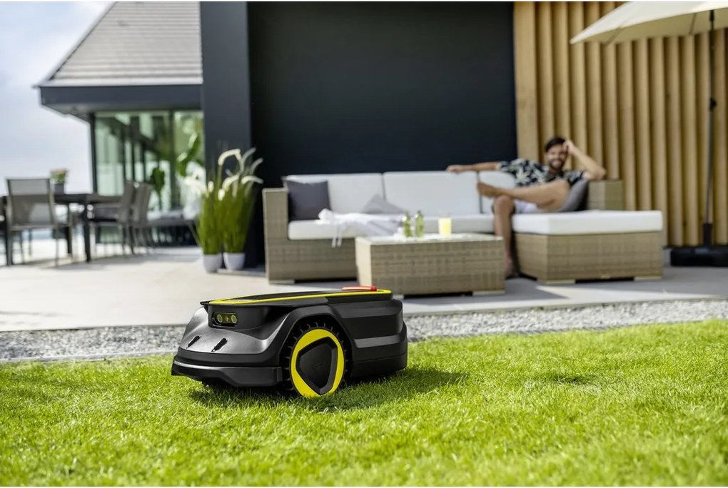 Bezdrátová robotická sekačka Kärcher RCX 4 pro plochy do 1500 m2