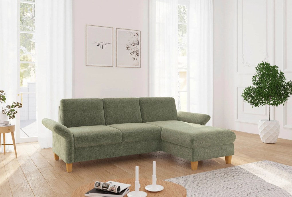 XXXLutz ROHOVÁ SEDAČKA, textil, světle zelená Sit & More - Sedací soupravy - 000144016145