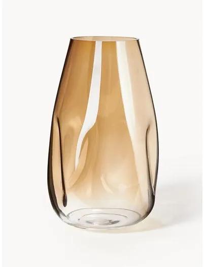 Velká ručně foukaná skleněná váza Luster, V 35 cm