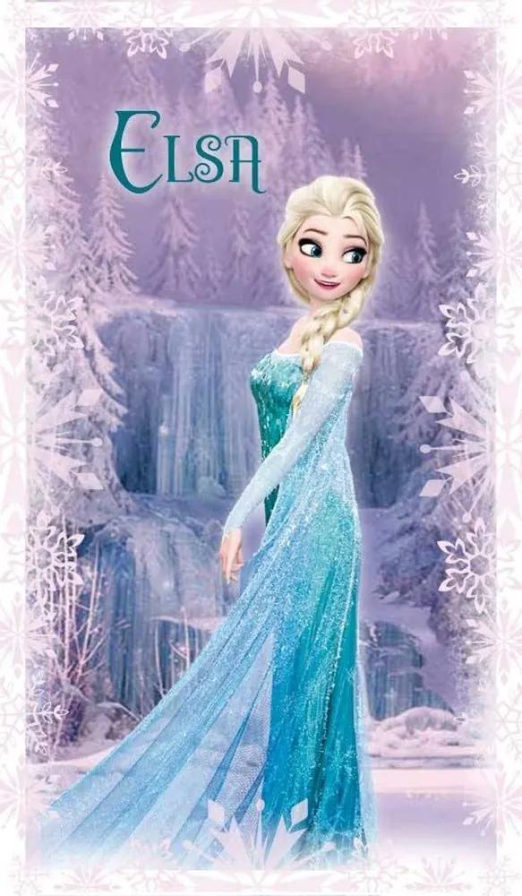 CTI Osuška Frozen (Ledové království) Elsa Cascade 70x120 cm