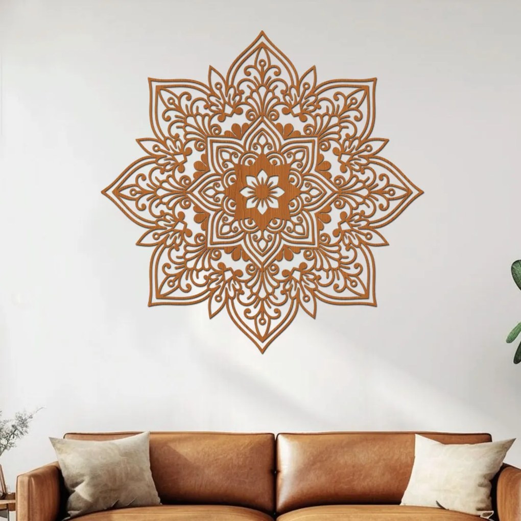 dřevo života Mandala na zeď PŘÁTELSTVÍ Zvolte barvu dekoru: Antracitová, Zvolte rozměr Ø (cm): 40