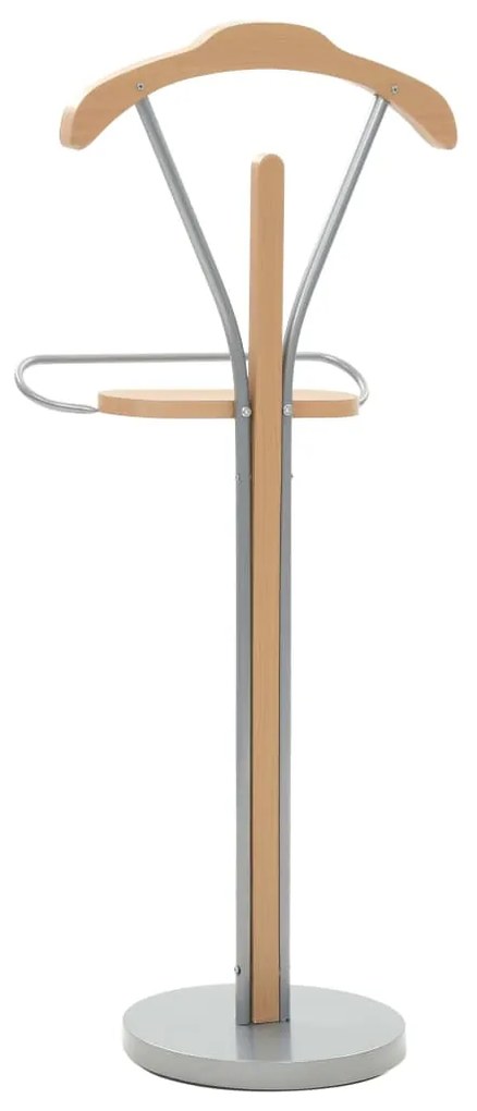 Němý sluha / stojan na oblečení - 45x35x107 cm | přírodní