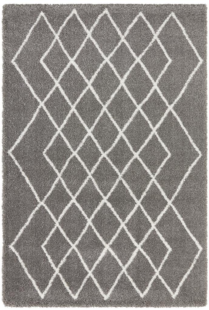 ELLE Decoration koberce AKCE: 80x150 cm Kusový koberec Passion 103678 Grey, Cream z kolekce Elle - 80x150 cm