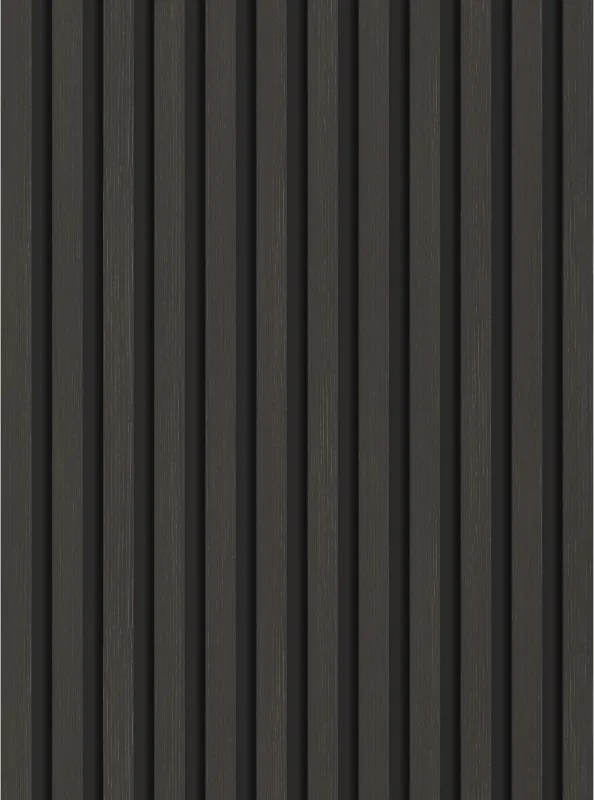 Mexen Lam-B, akustické stěnové lamely 275 × 30 cm, HDF deska 4 mm, technická dýha, ořech stříbřitý, S100-275307-3015-009