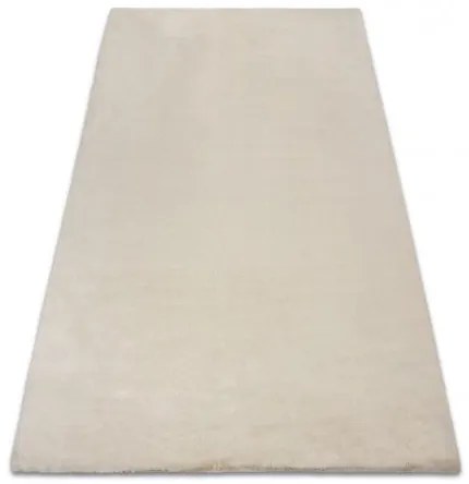 Dywany Luszczow Kusový koberec BUNNY béžový, imitace králíčí kožešiny Rozměr koberce: 80 x 150 cm