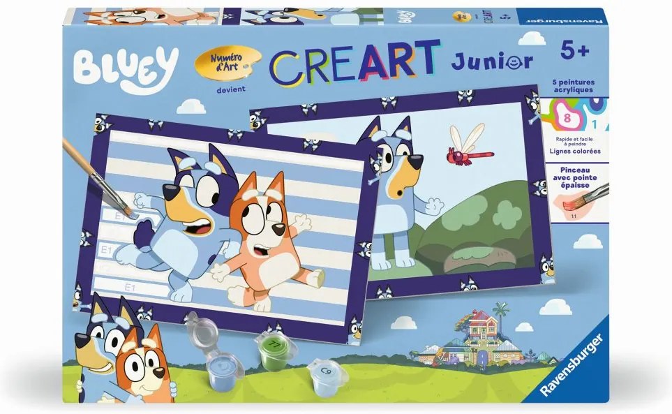 Ravensburger CreArt Bluey: Psí radovánky