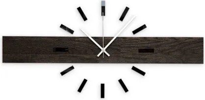 Ručně vyrobené dubové svislé hodiny skandinávský design I SENTOP MAS021-3169