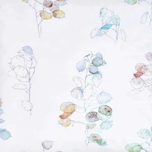 Christian Fischbacher Povlečení na přikrývku Lunaria White 100 x 135 cm na knoflíky