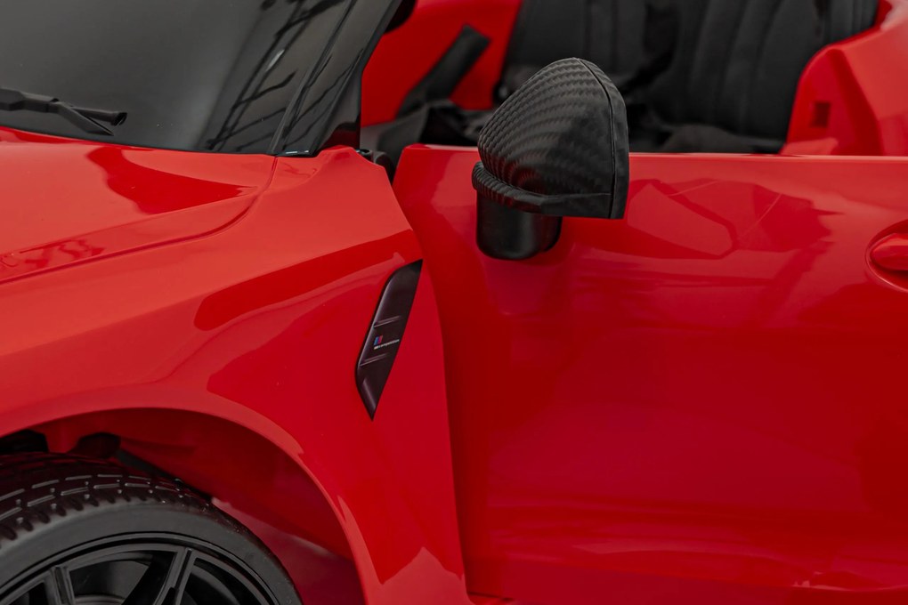 Ramiz Dětské elektrické auto BMW M4 Červené