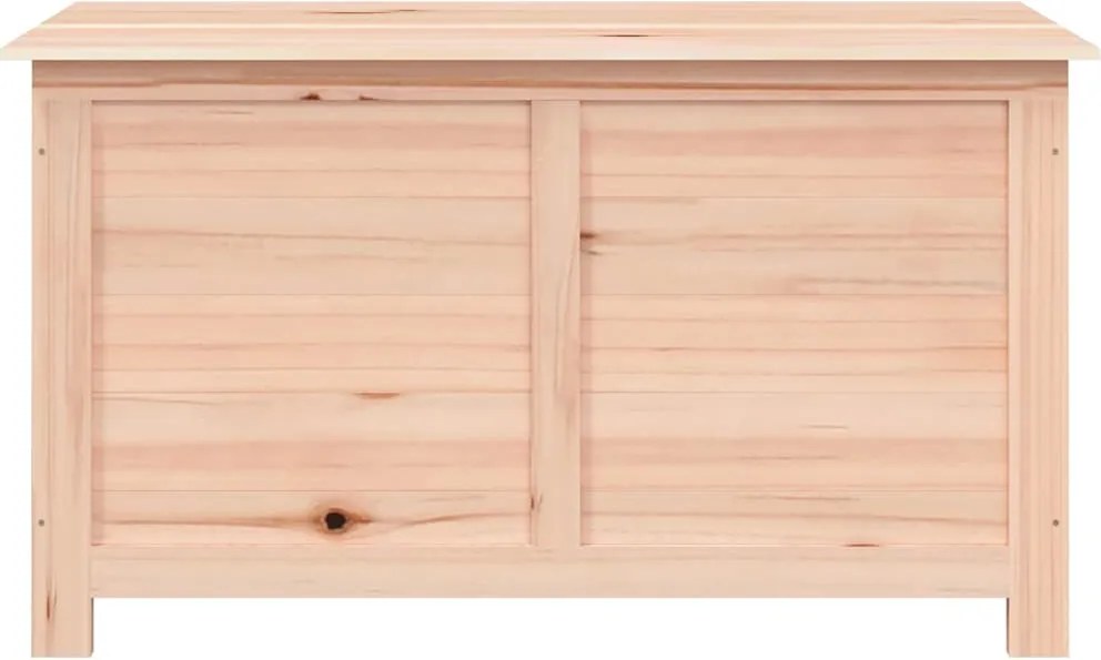 Zahradní box na podušky 100 x 50 x 56 cm masivní jedlové dřevo 152166
