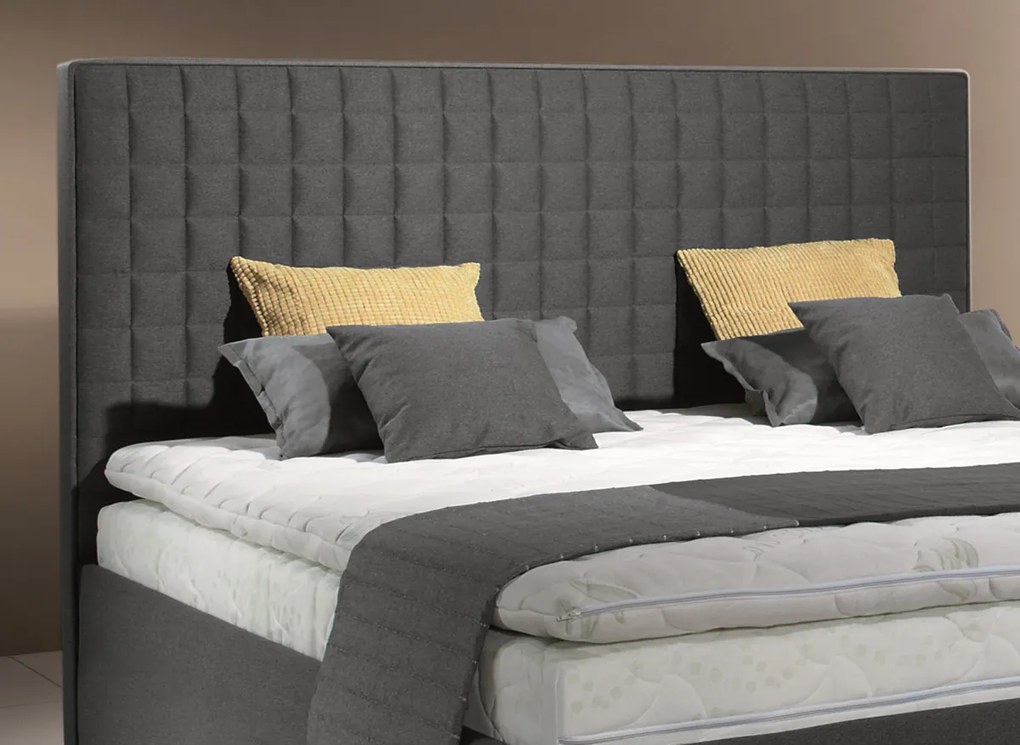 NEW DESIGN postele Americká boxspring postel RIALTO bez úložného prostoru, 180×200 cm Velikost postele: 180 × 200 cm