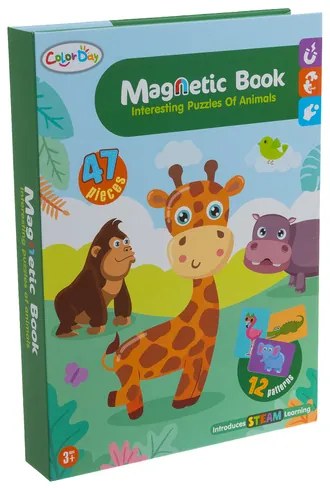 Iso Trade Magnetické puzzle - zvířata
