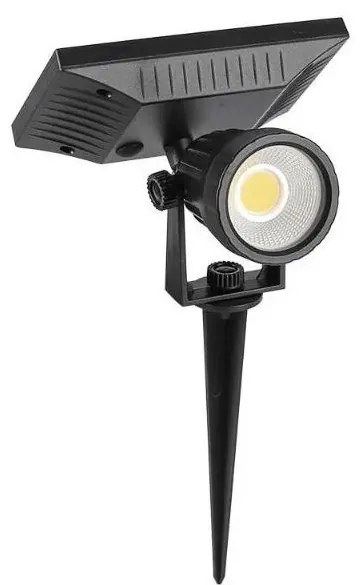 V-Tac LED Solární svítidlo SPIKE LED/2W/5,5V IP65 4000K VT0703