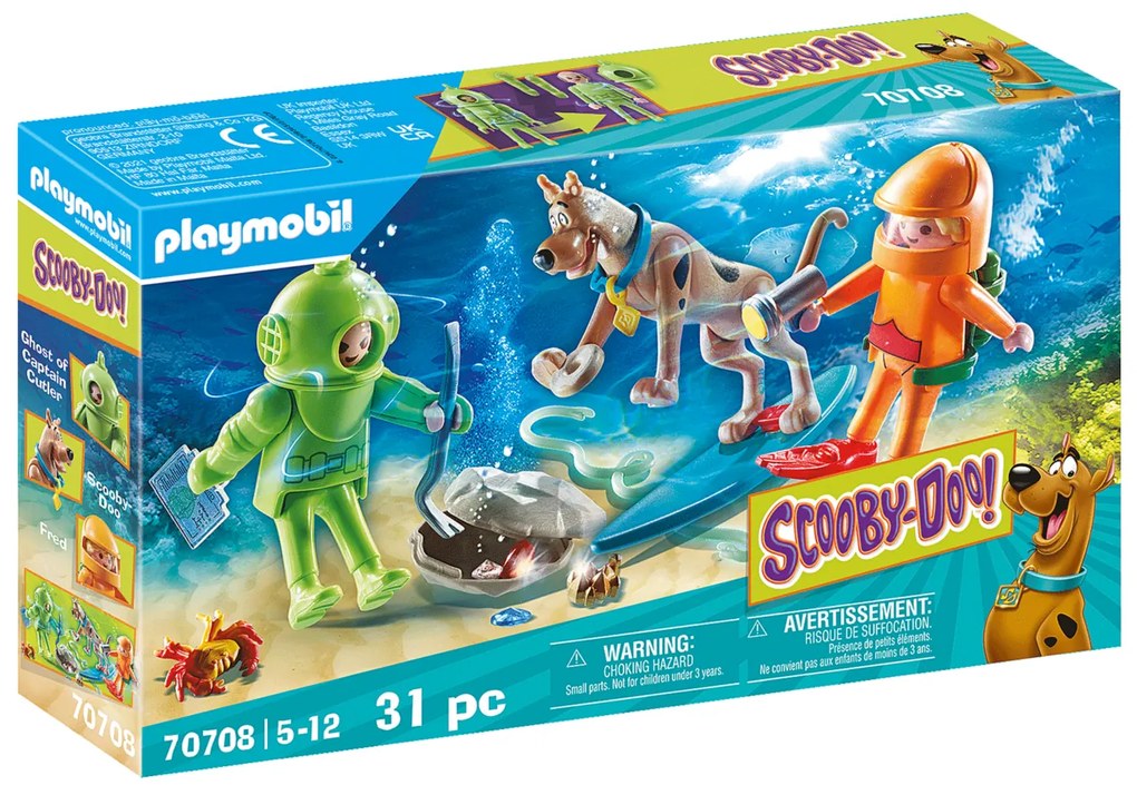Playmobil scooby-doo! 70708 dobrodružství s ghost of captain cutler