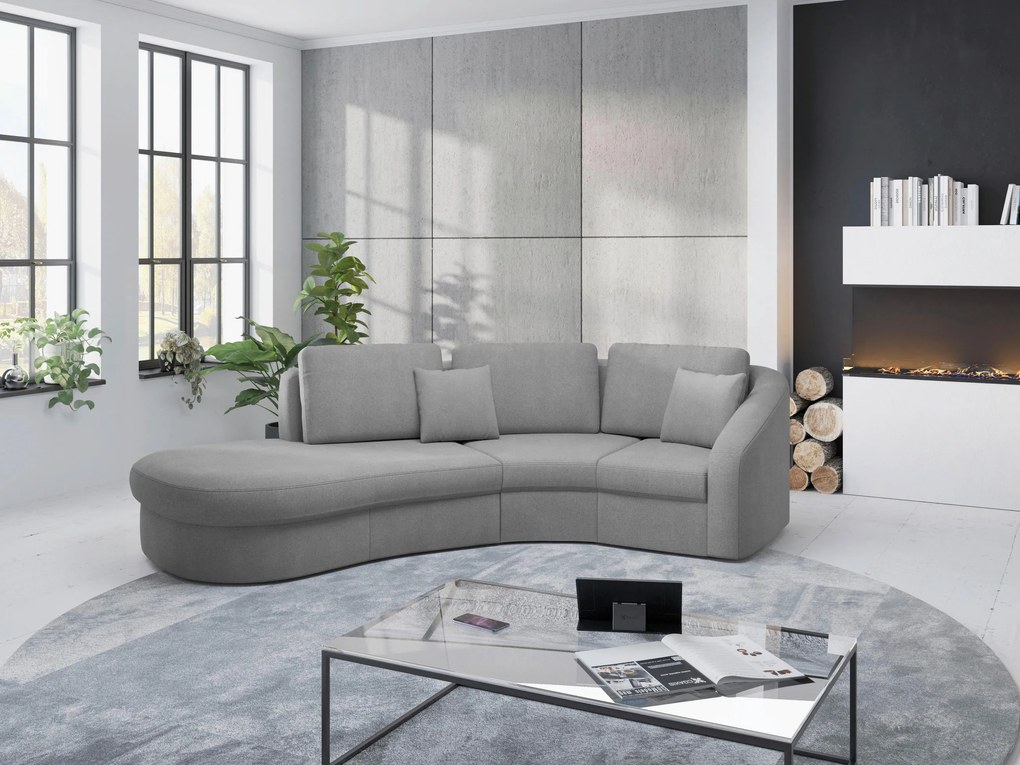 XXXLutz ROHOVÁ SEDAČKA, textil, šedá Sit & More - Sedací soupravy - 000144017415