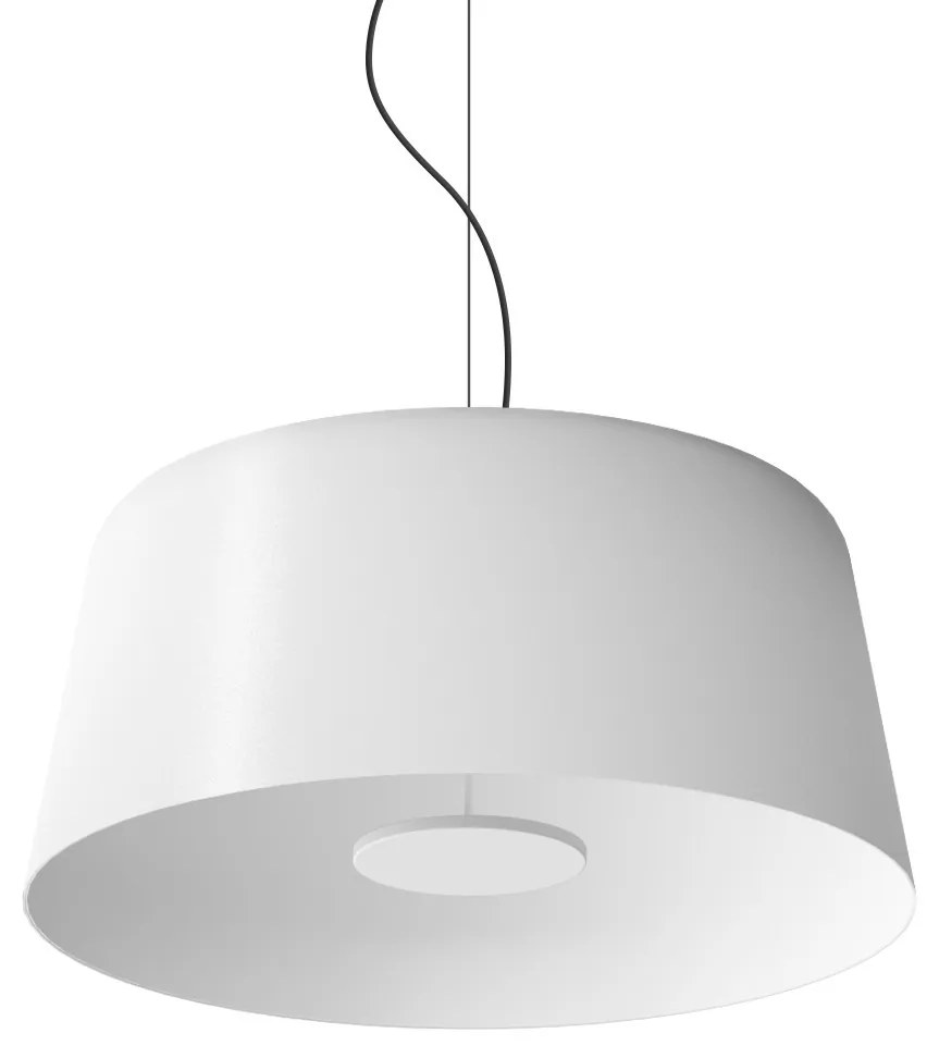 Linea Light CA056DWHMDD Delfi_P, moderní závěsné svítidlo, 32W LED 2700K, bílá, průměr 65cm