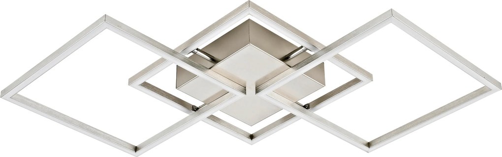 XXXLutz STROPNÍ LED SVÍTIDLO, 75,5/37/6 cm Novel - Stropní svítidla - 008983001201