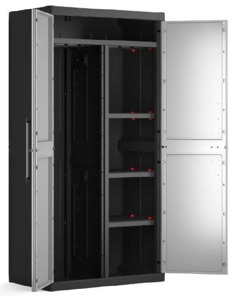 KIS Vysoká dělená skříň DETROIT XL, šířka 89 cm