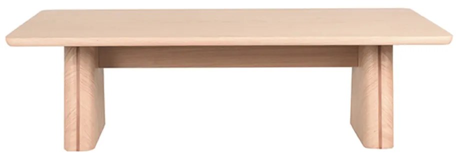 Dřevěný konferenční stolek JULE světlý 40x140 cm ME-70.046