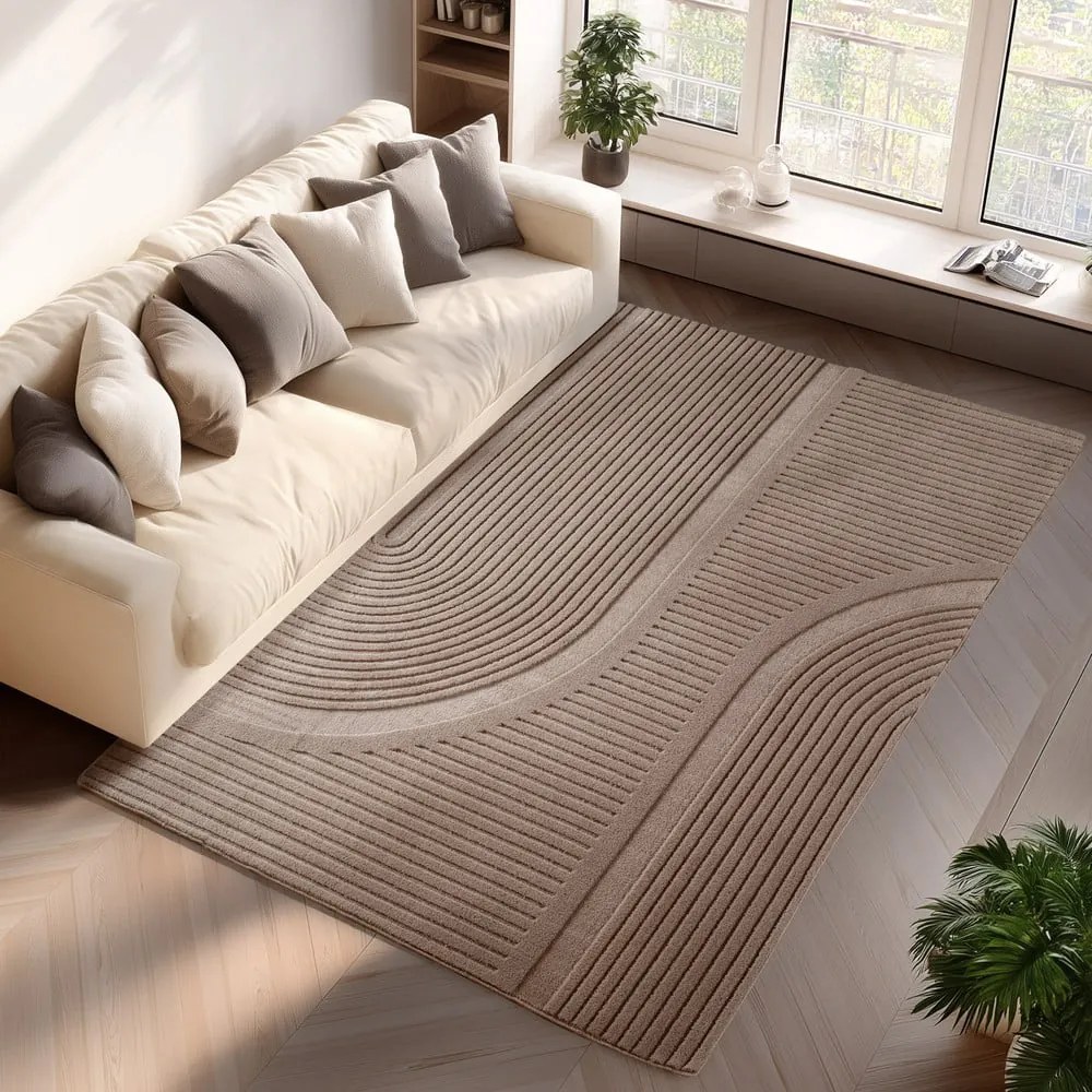 Béžový pratelný koberec 240x340 cm Pompei 1612 – Ayyildiz Carpets