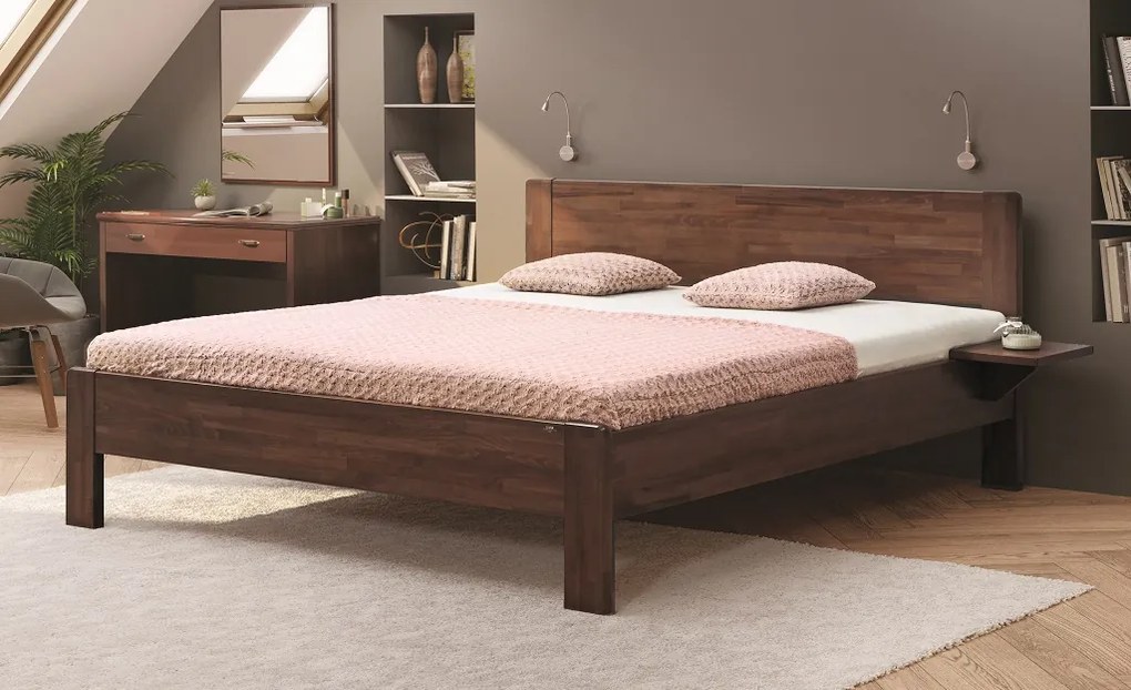 BMB Postel SOFI Lux XL Materiál: Dub Cink, Povrchová úprava: oblé rohy, Specifikace: 120x200