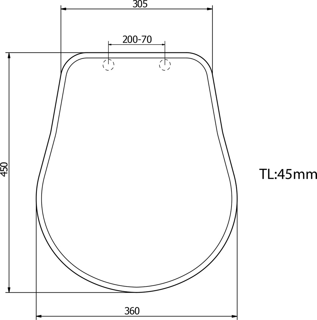 Kerasan Sapho Retro 109040  WC sedátko dřevo masiv ořech/chrom