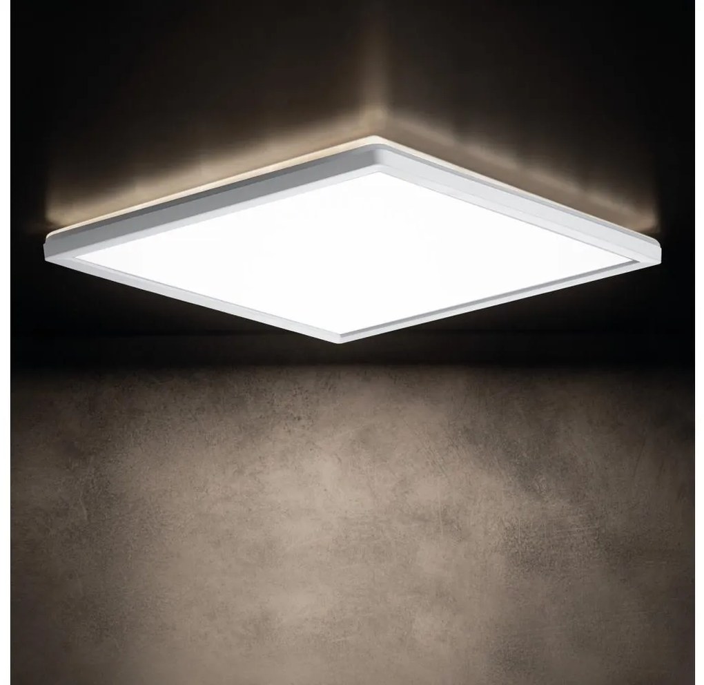 Kanlux 31530 - LED Stropní svítidlo AZPO LED/12,3W/230V 22,5x22,5 cm IP54 bílá