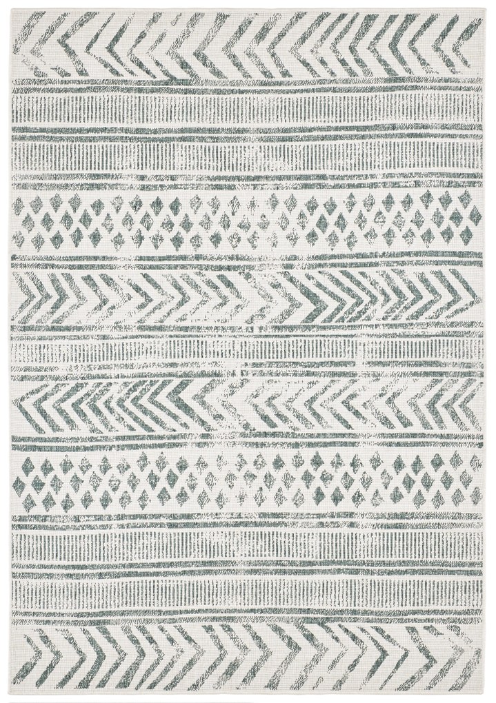 NORTHRUGS - Hanse Home koberce Kusový koberec Twin Supreme 103861 Biri Green/Cream – na ven i na doma - 240x340 cm