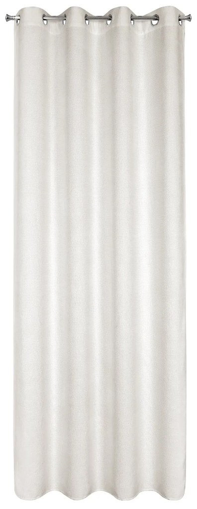 ZATEMŇOVACÍ ZÁVĚS NA KROUŽCÍCH ALETA 135X250 CM SVĚTLEBÉŽOVÁ