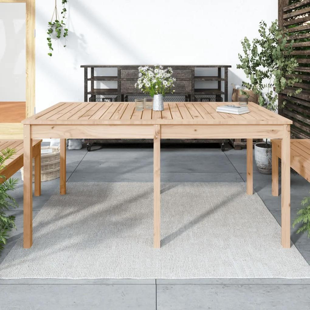 Zahradní stůl 159,5 x 82,5 x 76 cm masivní borové dřevo,  823976