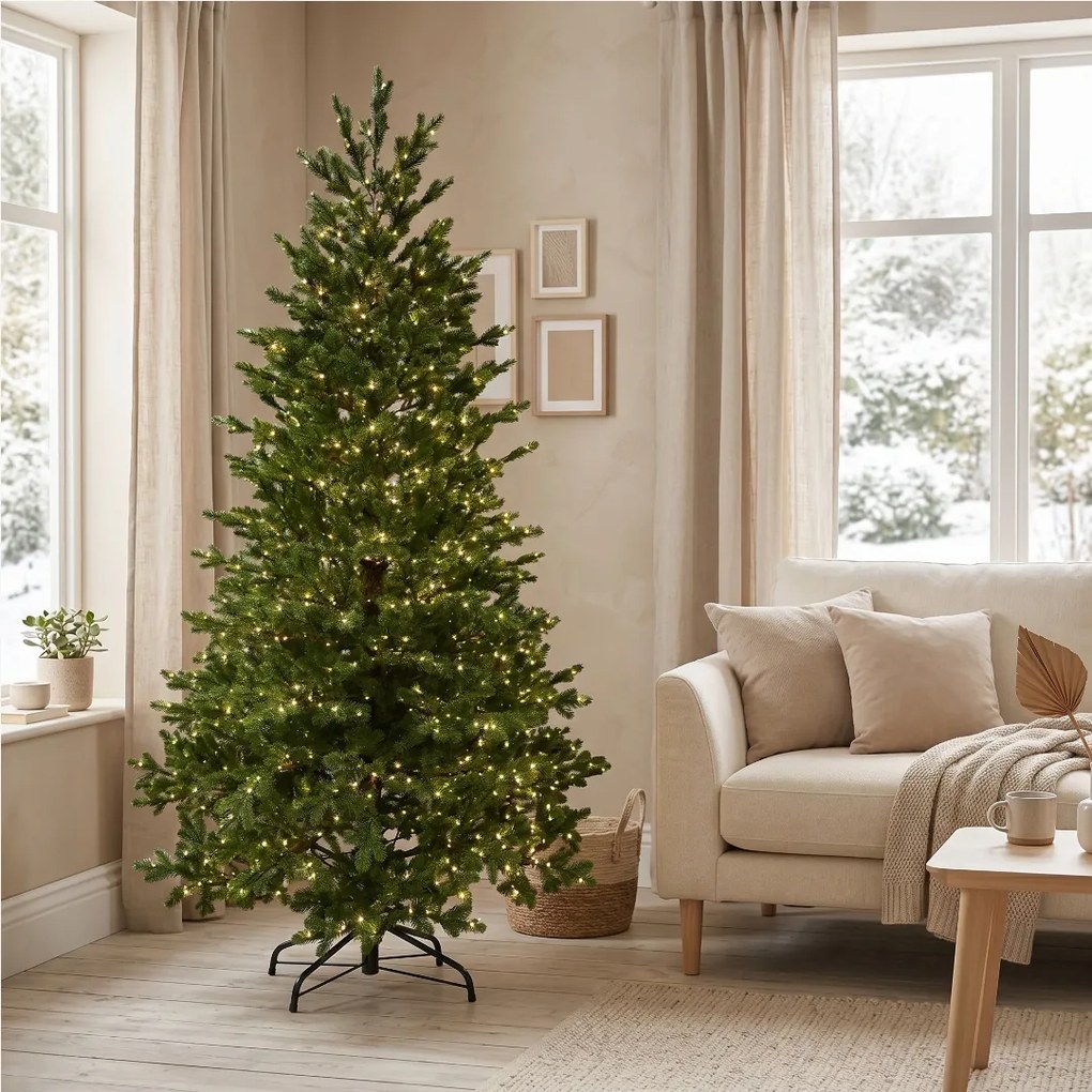 Smrk Natura 100 % 550 LED 150 cm