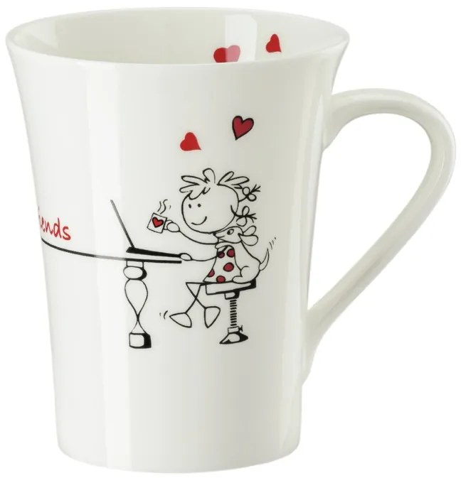 Rosenthal RS My Mug Collection Friends Forever Hrnek s uchem 0,4l 02048-727370-15505
