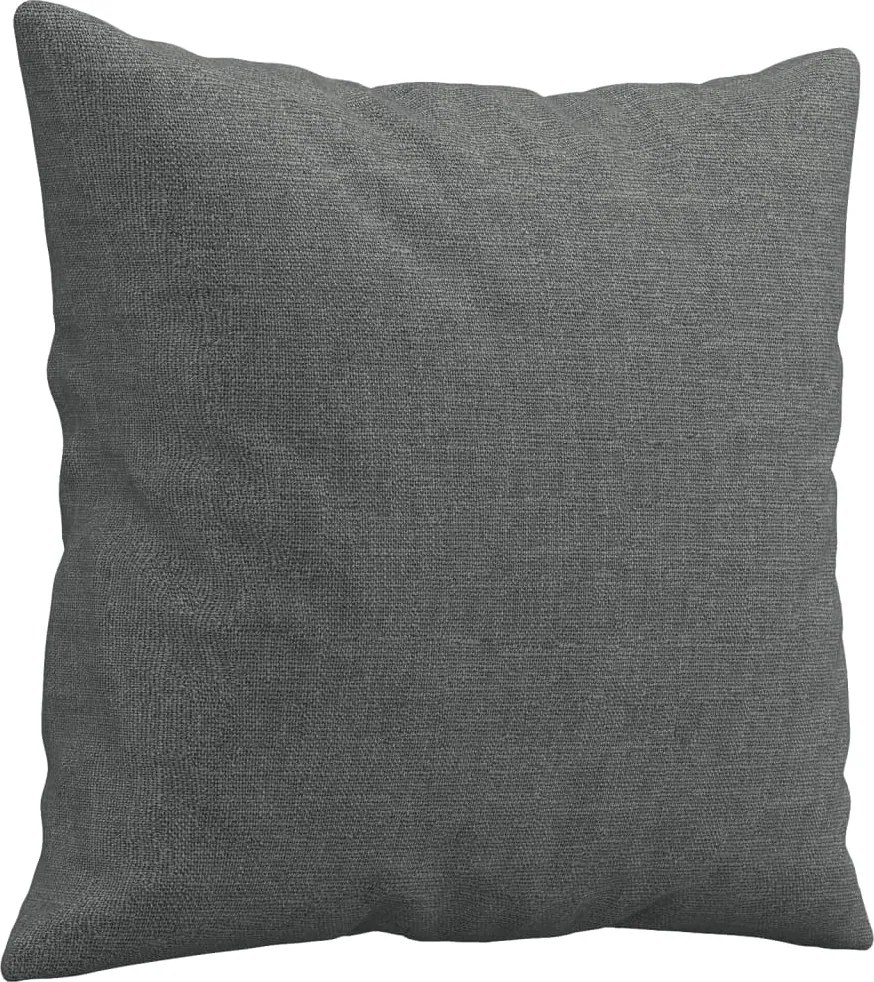 3místná pohovka s polštáři tmavě šedá 180 cm textil 3200918