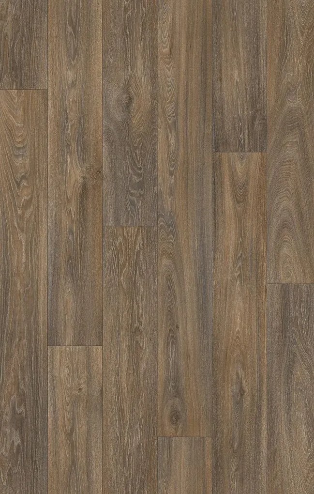 PVC podlaha - lino Ambient Havanna Oak 669D, na mieru, šíře 3m,4m, hnedá, bez podkladu, chodba / predsieň, Beauflor