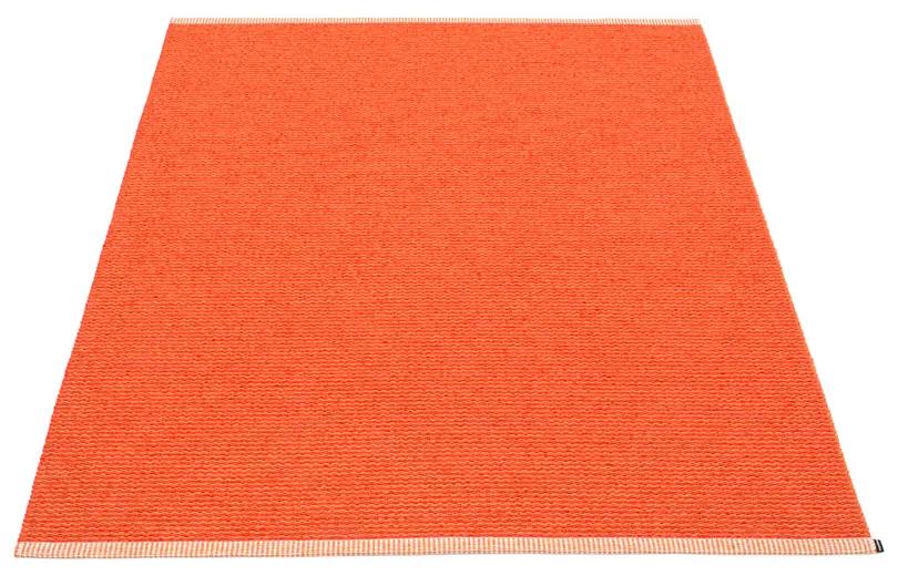Vinylový koberec Pappelina MONO Pale Orange/Coral Red Velikost pappelina: 180x300 cm