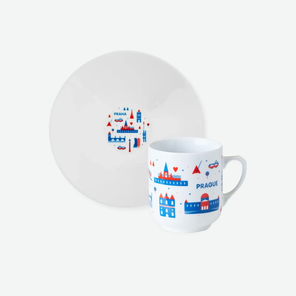 Porcelánová sada Praha