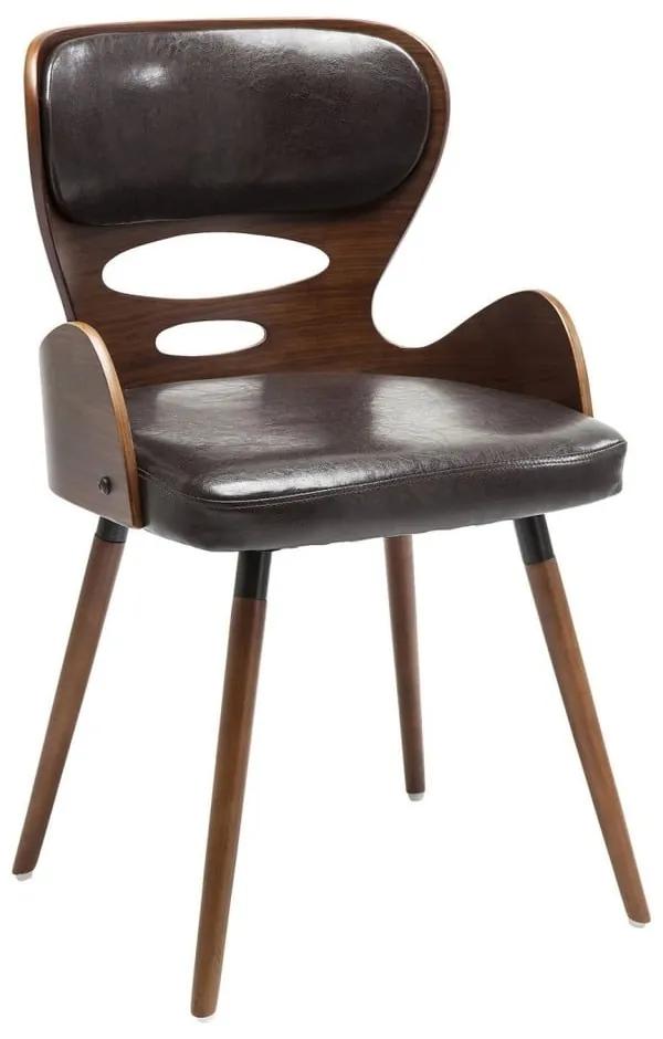 Hnědá jídelní židle Kare Design EastSide