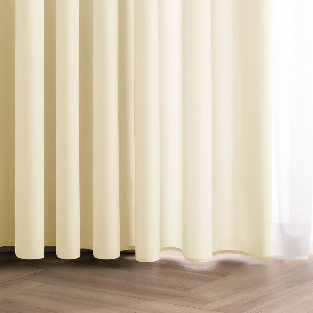Slonovinový dimout závěs 140x250 cm Carli Tie – Restilo