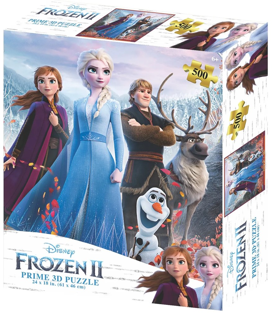 PRIME 3D PUZZLE - Frozen 500 ks