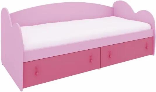 Dětská postel s úložným protorem 90x200 MIA-33 LENZA