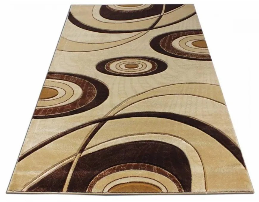 Kusový koberec Basil béžový, Velikosti 80x150cm