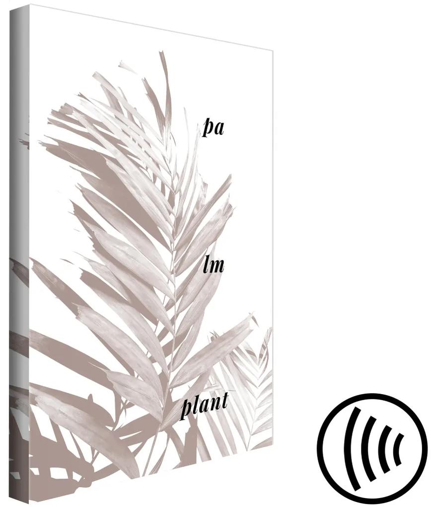 Obraz Palmová rostlina (1-dílná) vertikální