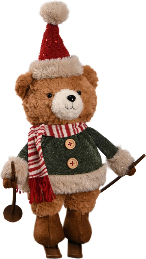 XXXLutz DEKORAČNÍ MEDVĚD X-Mas - Dekorativní sošky - 0087440271