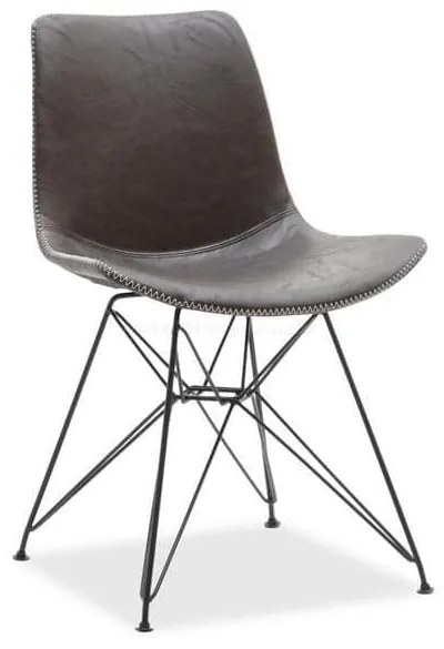 design4life Jídelní židle BOCO vintage hnědá