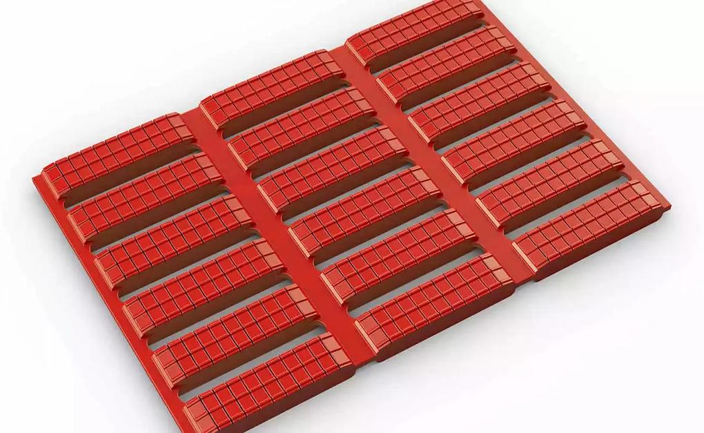 Univerzální PVC rohož Laguna 0,91 x 10 m - Červená