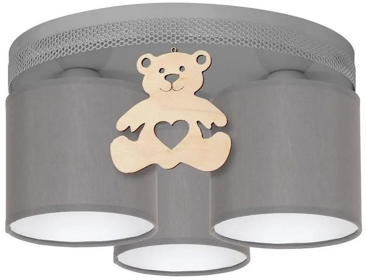 Stropní světlo dětské stropní svítidlo bear 3xe27/60w/230v