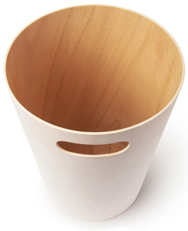 Dřevěný odpadkový koš 7,5 l Woodrow – Umbra