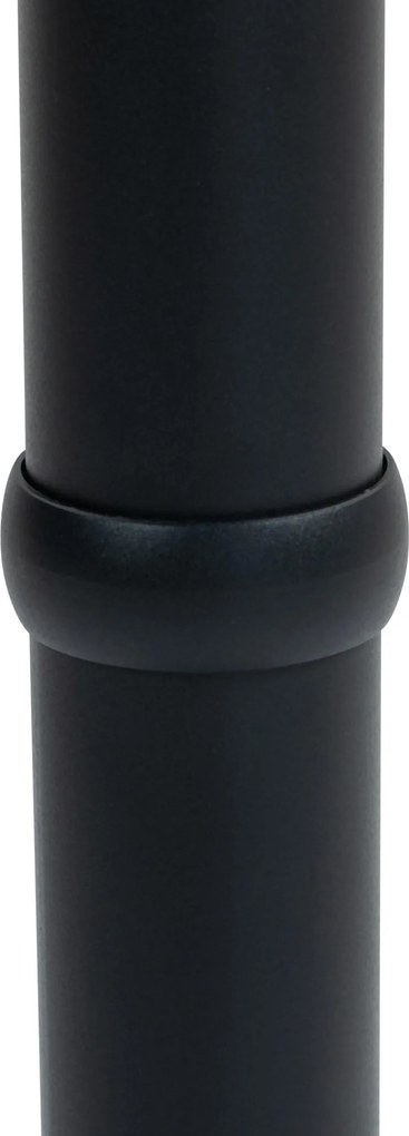 Barový stůl Hereford 75 cm - černá/černá
